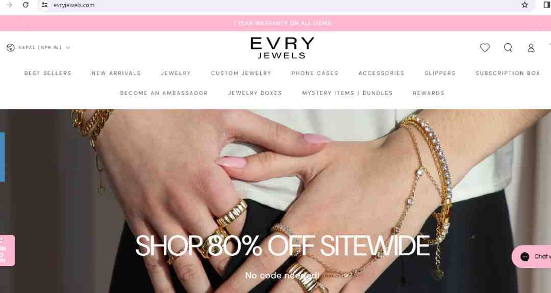 Evry Jewels Scam Or Genuine? EvryJewels.com Review