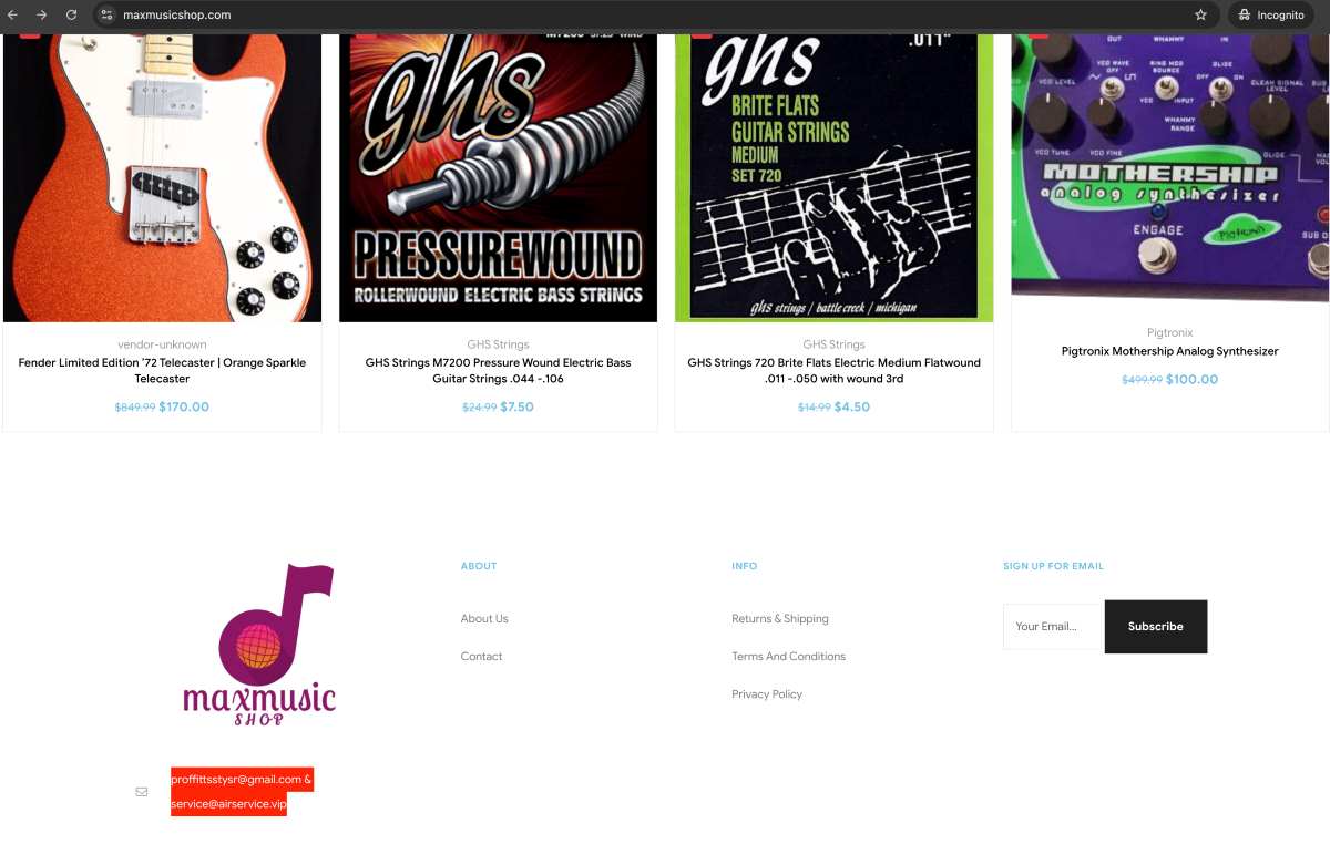 Proffittsstysr — pr************@***il.com Scam or Genuine?